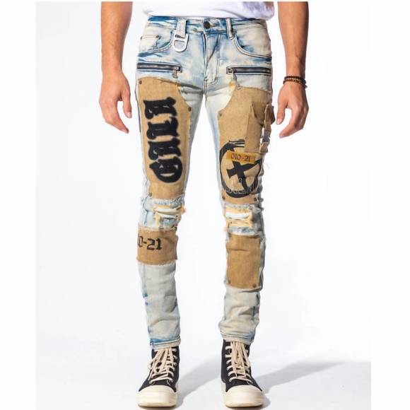 GALA | Jeans | New Gala Original Doomsday Denim Jean In Blue Ombrewheat ...